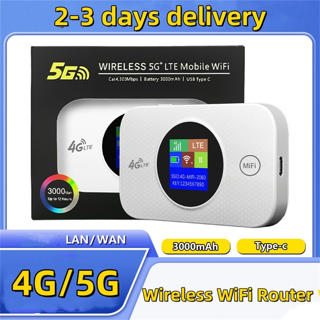 4G Lte Router Wireless Wifi Portable Modem Mini Outdoor Hotspot Pocket ...