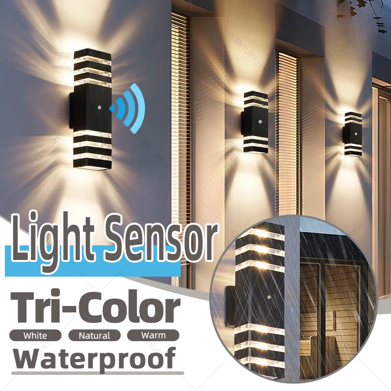 Led Wall Light Sensor Automatic Lights Indoor Wall Lamp Outdoor ...