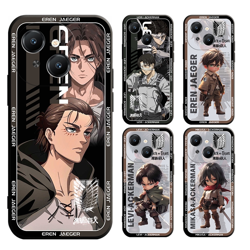 casing for tecno spark GO 2025 1 30 30C Pro 4G 5G pop 9 Attack on Titan ...