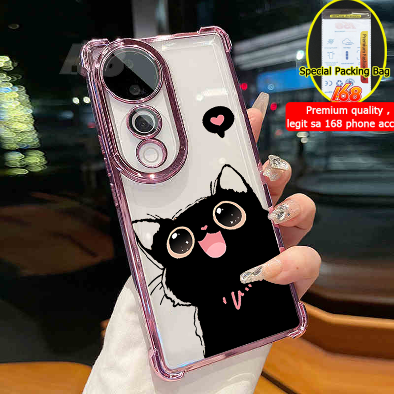 Vivo V40 V30 Case Vivo V40 Lite V40 V30 Pro Case Clear Jelly Cute Black ...