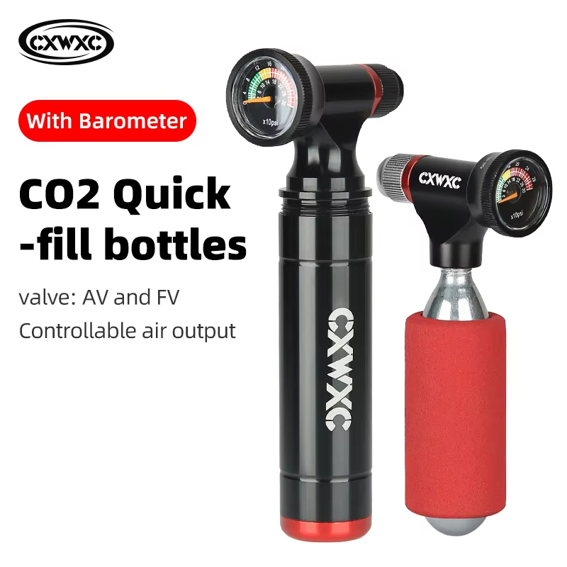 CXWXC Mini Bicycle Air Pump 130PSI MTB Road Bike CO2 Pump Aluminum ... CXWXC Mini Bicycle Air Pump 130PSI MTB Road Bike CO2 Pump Aluminum ...