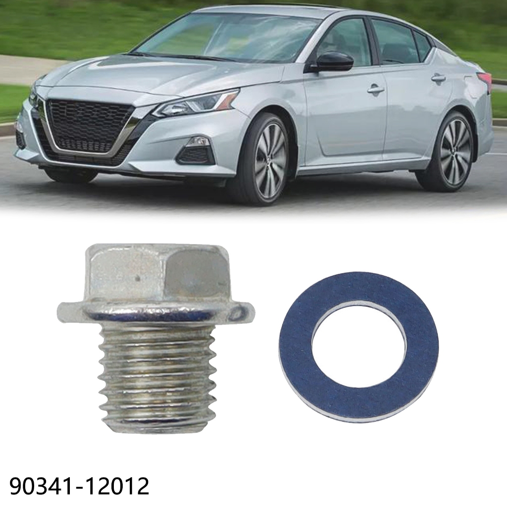 Magnetic Engine Oil Drain Mag Plug Sump Nut Drain Bolt Gasket 90341 ...