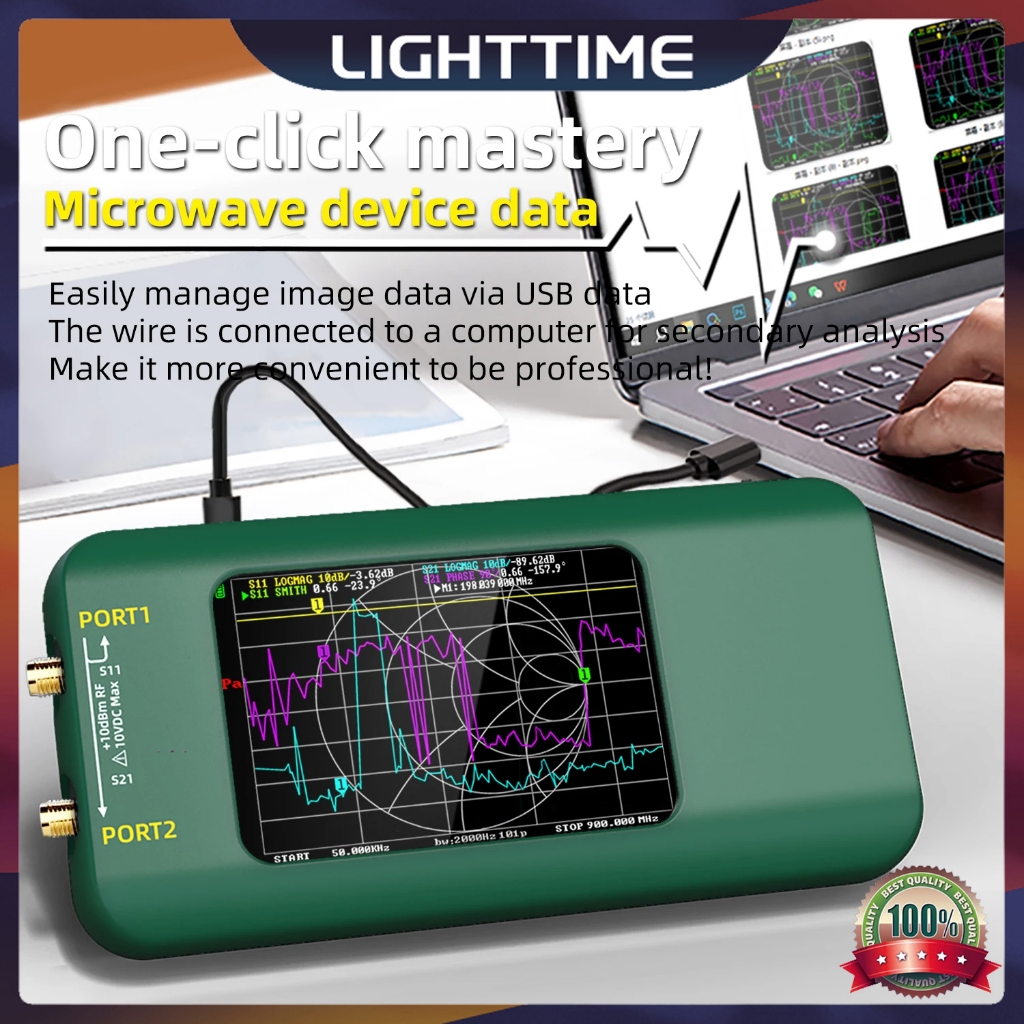 Portable Vector Network Analyzer 3.98-inch Touch Color Screen Vector ...