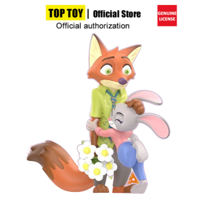 MINISO toptoy Disney Zootopia blind box flower language world figure ...