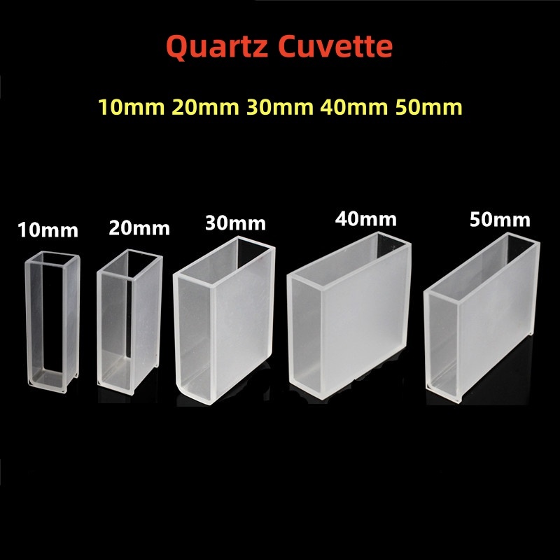 Quartz cuvette 751-10mm 20mm 30mm 40mm 50mm glass cuvette ...