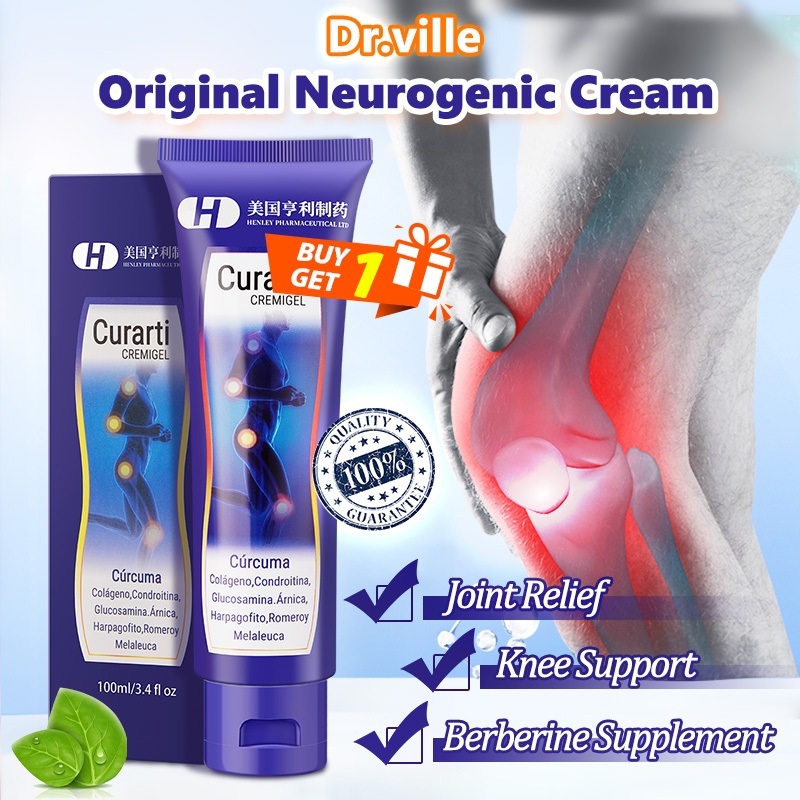 Neurogenic Cream Original Glucosamine Chondroitin Msm Knee Support ...