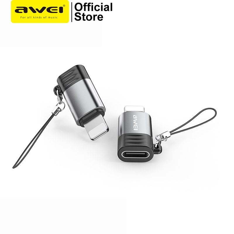 Awei A12 Adapter Type C Female Charging Adapter For Multiple Models ...