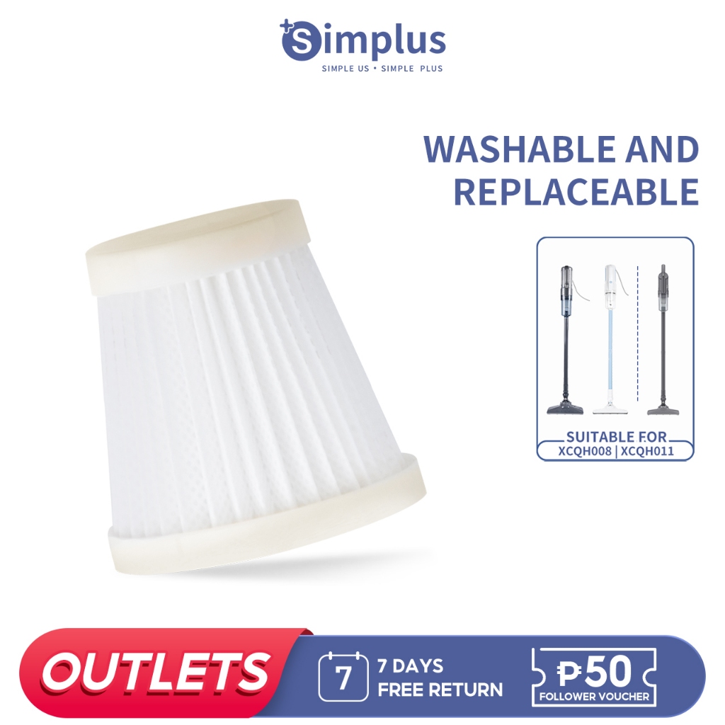 Simplus Vacuum Cleaner Replacement Filter HEPA for XCQH008 | Shopee Philippines