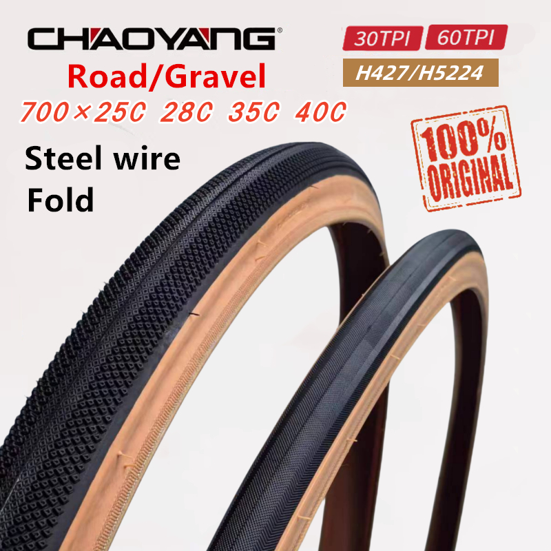 Chaoyang bicycle tire 700C 700x25/28/35/40C road bike tires 60TPI anti puncture gravel cycling ...