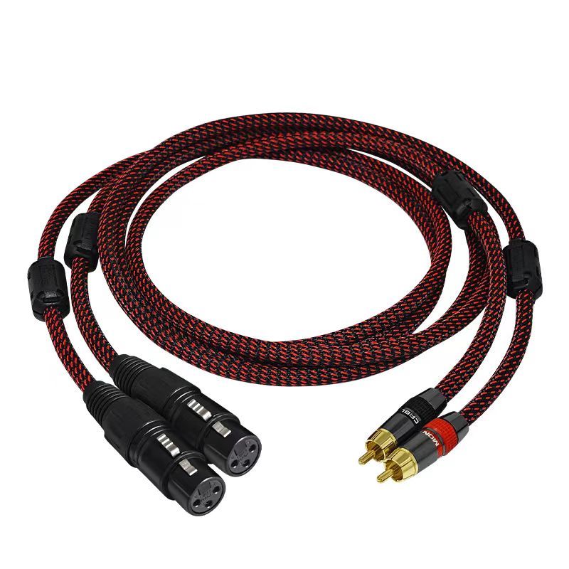 American Monster Double Lotus to Double XLR Oxygen-Free Copper Balance ...