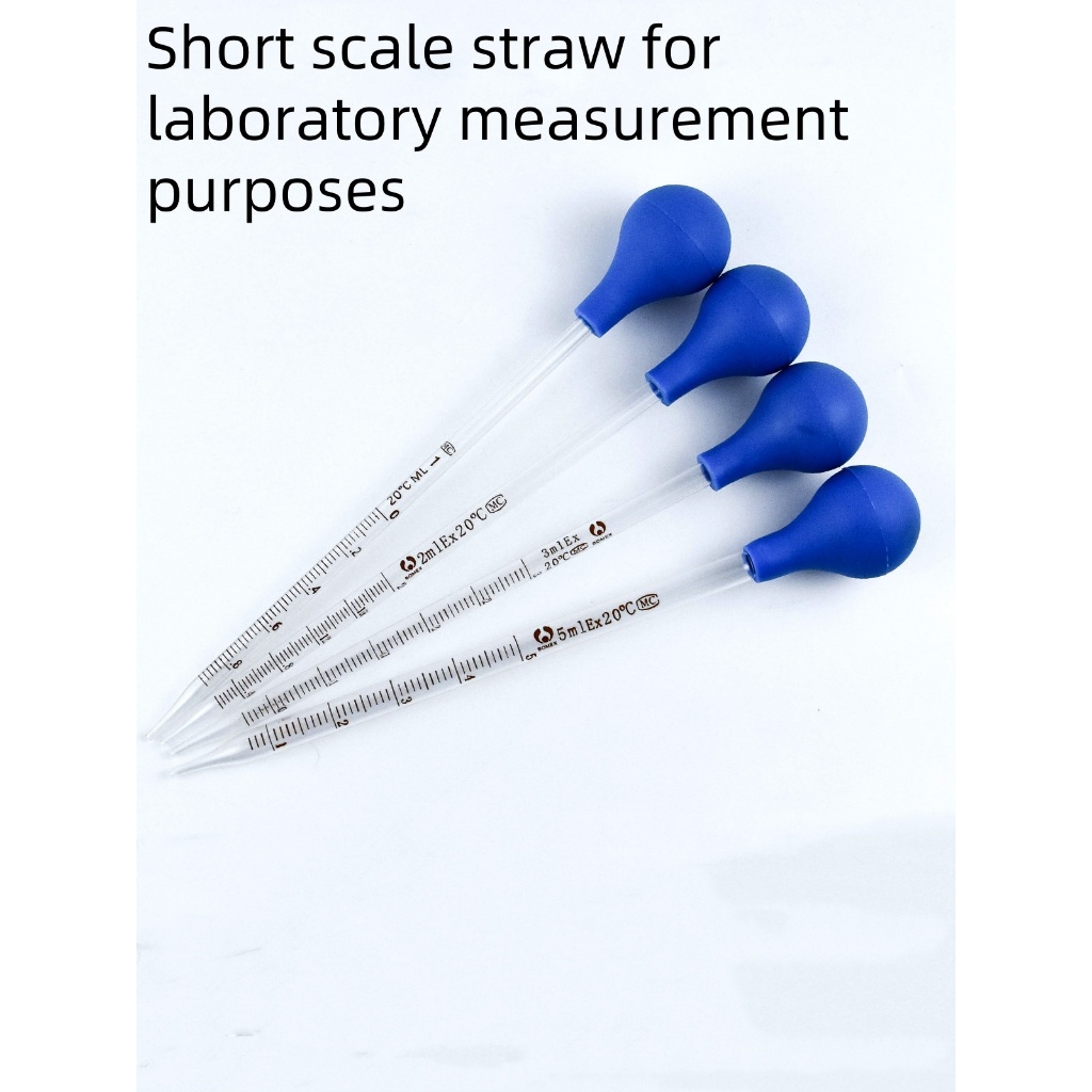 Dropper 1 2 3 5 10ml Pipette Chemistry Laboratory Glass Tape Scale Blue ...
