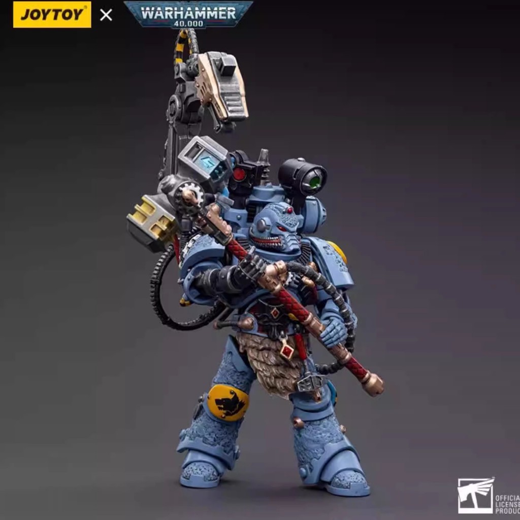 JOYTOY Dark Source 1/18 Warhammer 40K Space Wolf Iron Priest Jolin ...