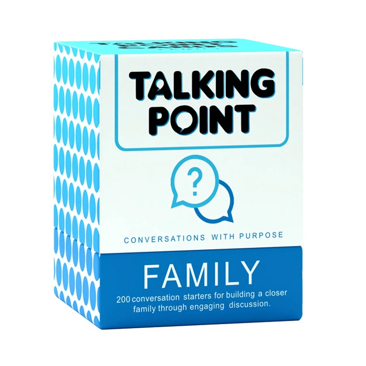 Cards Game Talking Point Family Edition 200 Family Conversation Cards ...