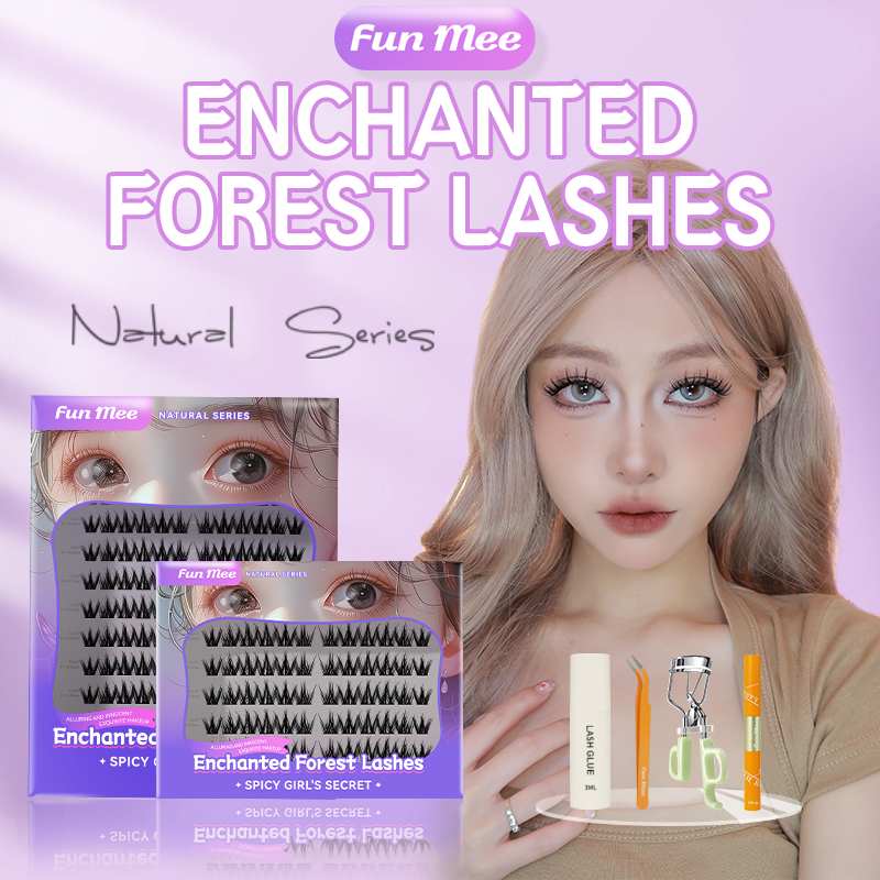 [24 HOUR SHIPPING] FUN MEE FASHION LASHES Reusable Individual 11-14.5mm ...