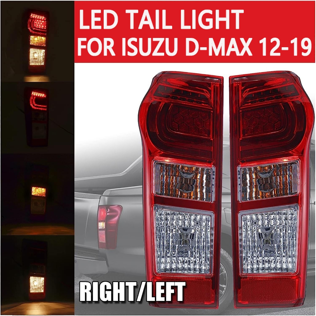 Tail Lamp isuzu Tail Light for D-MAX 2012-2019 dmax Taillight Taillamp ...