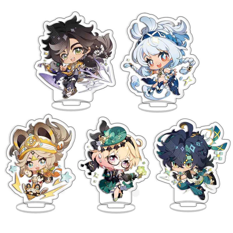 Genshin impact stand Mualani Kinich mini acrylic stand | Shopee Philippines