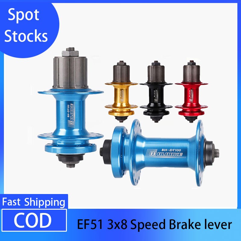 BLOOKE 36/32 Holes Hub Ball Bearing Hub MTB Bike Hub Disc Brake 7/8/9 ...