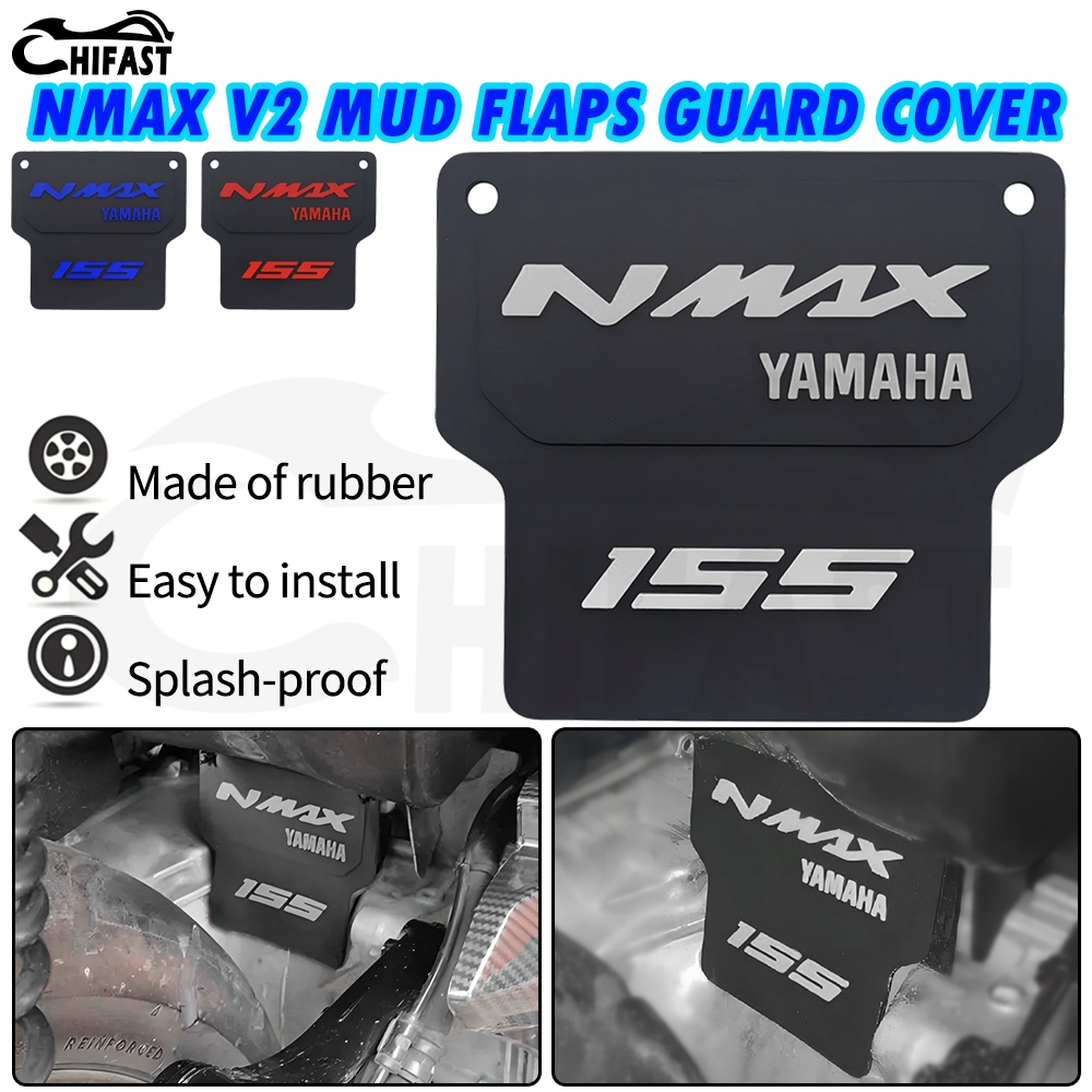 HIFAST Nmax155 V2 Rubber Mud Flap for Motorcycle Scooter / Rubber ...