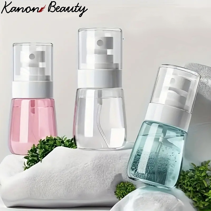Portable Fine Mist Spray Bottles-30ml Travel Size Hypoallergenic Clear ...