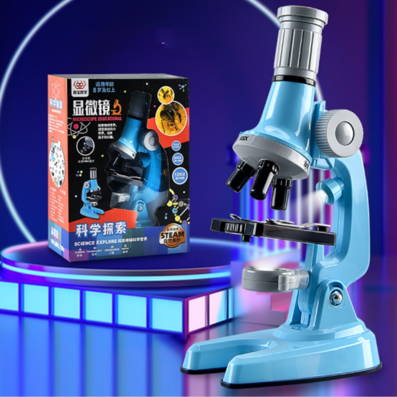 Christmas Gift 1200x Microscope Kit Lab Homeschool Science Educational ...