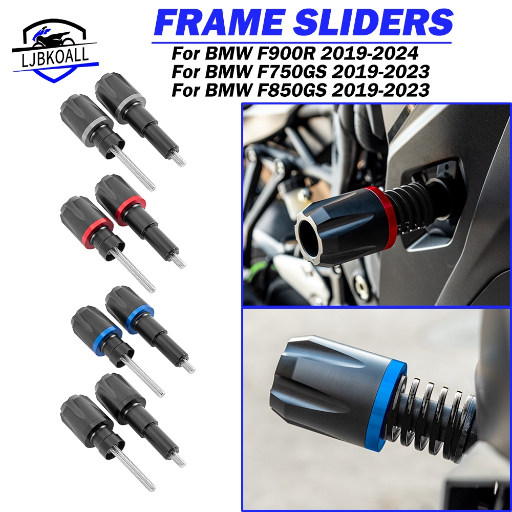 LJBKOALL F900R F750GS Frame Slider Fairing Guard Crash Pad For BMW ...