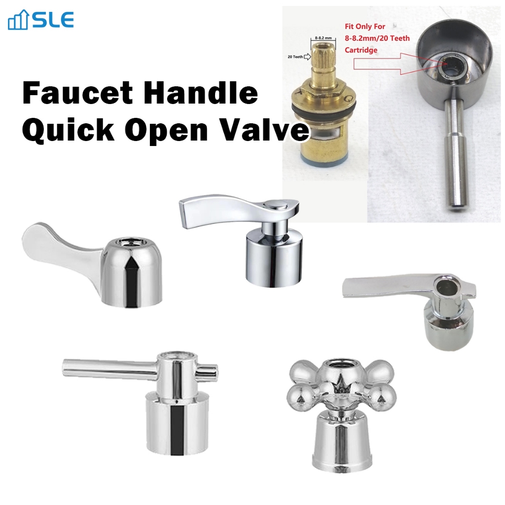 Faucet Handle Quick Open Valve faucet Accessories Replacement Simple ...