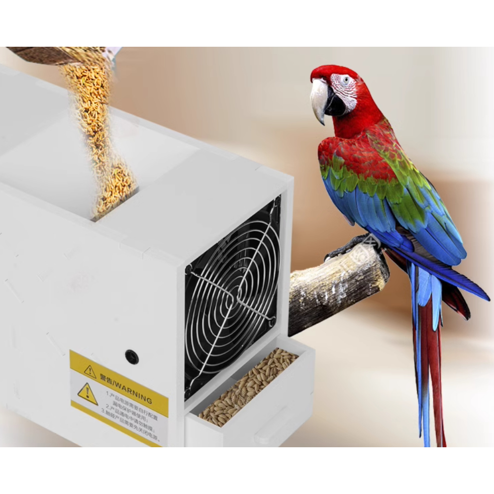 Electric Bird Grain Blower Household Bird Feed Food Shell Blowing Tool ...