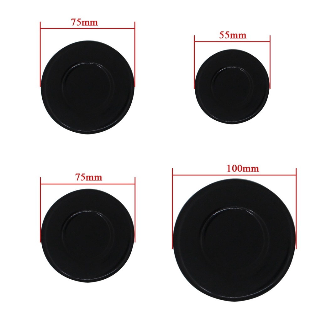 Gas hob burner Cooker & Oven Hob Gas Burner Crown & Flame Cap Cover Gas ...