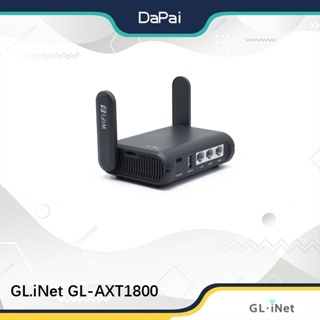 GL.iNet GL-AXT1800 (Slate AX) Pocket-Sized Wi-Fi 6 Gigabit Travel ...