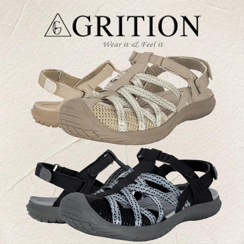 GRITION Women Sandals Closed Toe Outdoor Hiking Sandals Beach Walking ...