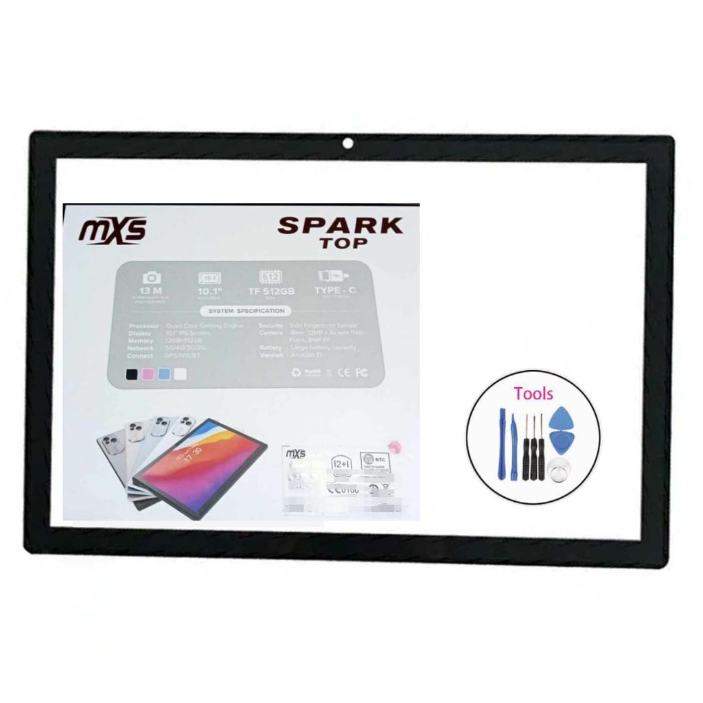 For MXS SPARK TOP Touch Screen Digitizer Tablet New Repair Replacement ...