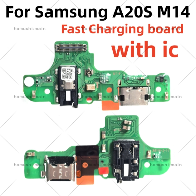 USB Charging charger port board For Samsung A20S M14 Mainboard Flex USB ...