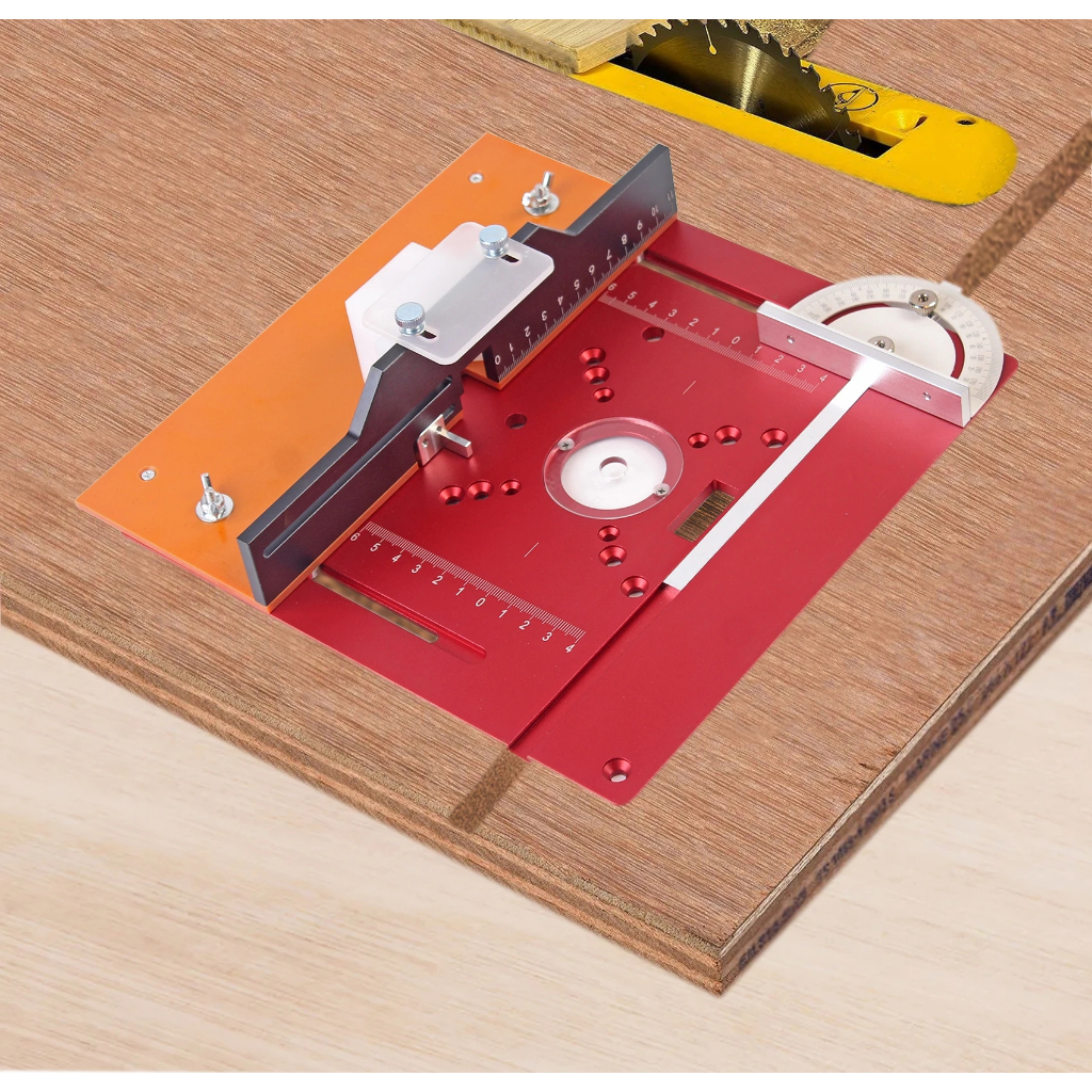Aluminium Router Table Insert Plate Electric Wood Milling Flip Board ...