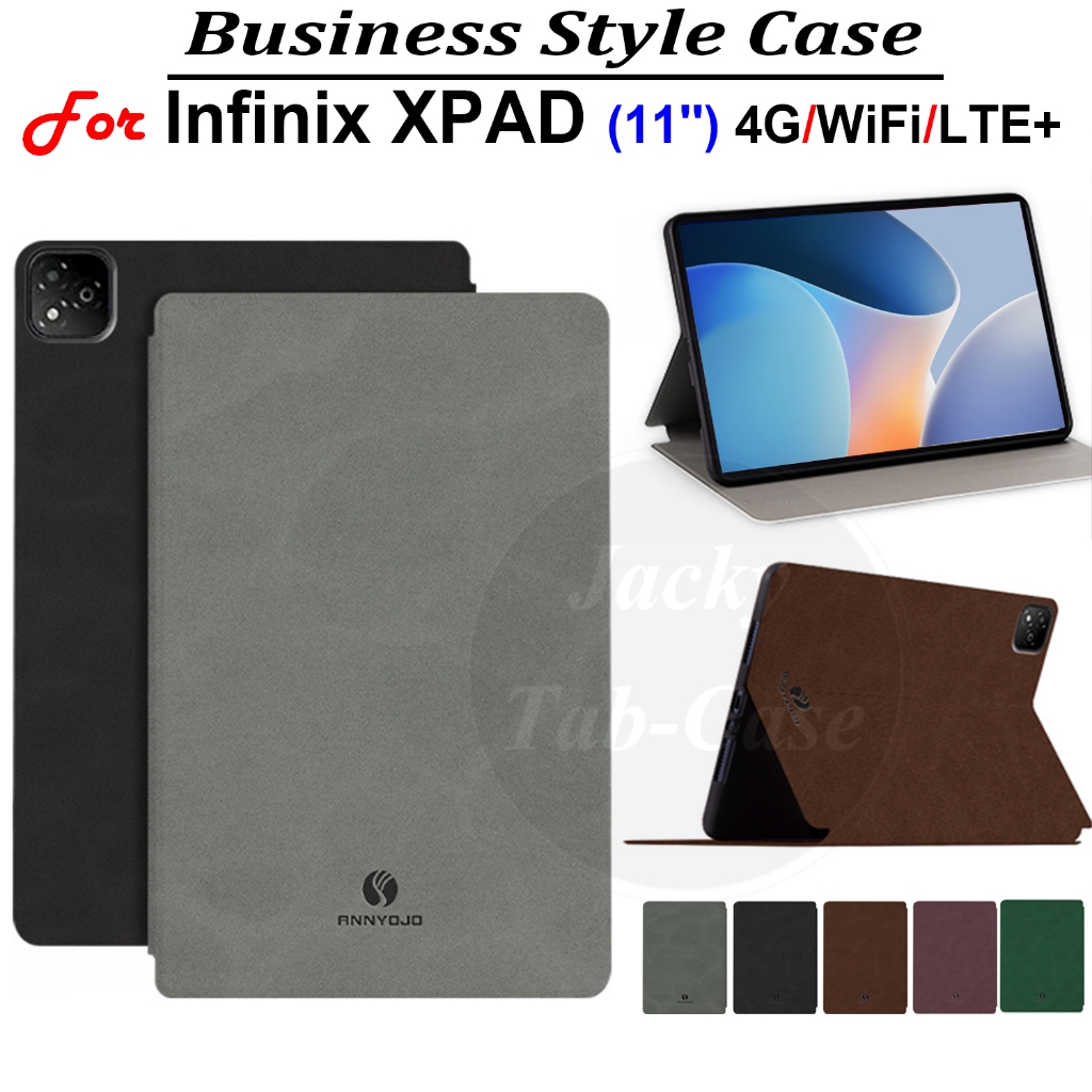 For Infinix XPAD 11” FHD+ WiFi LTE 4G Tablet X1101 X1101B 11-inch 2024 High Quality Skin Feel PU ...