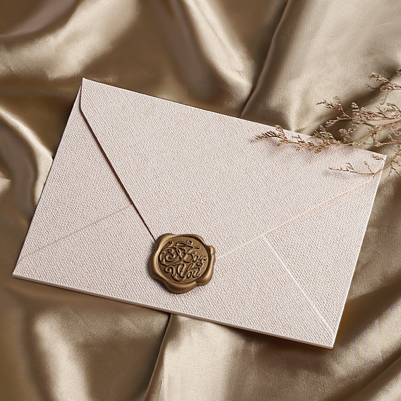 Vintage Linen Envelopes Retro Textured Envelope Romantic Pure Color ...
