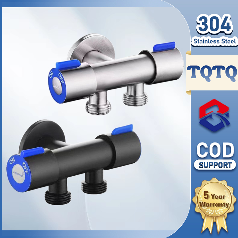SUS304 Two Way Angle Valve Stainless Steel Multi function 1/2 Angle ...