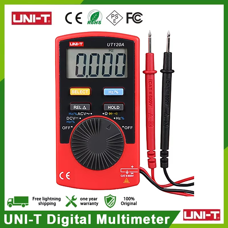 UNI-T UT120C UT120A UT120B Pocket Size Stype Digital Multimeter Auto ...