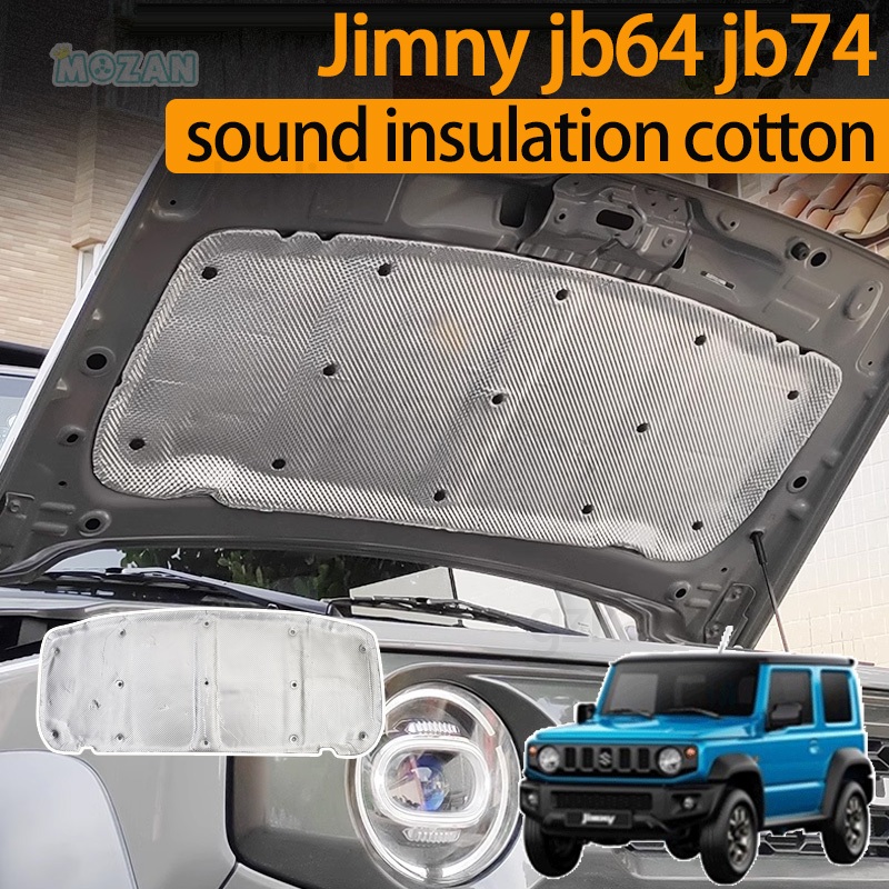 Suzuki Jimny JB64 JB74 (2019-2025) engine hood sound insulation cotton ...
