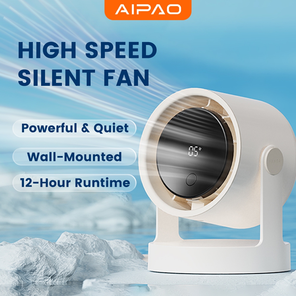 Desk Fan Room Fan Kitchen Fan Display Portable Fan with Long Battery ...