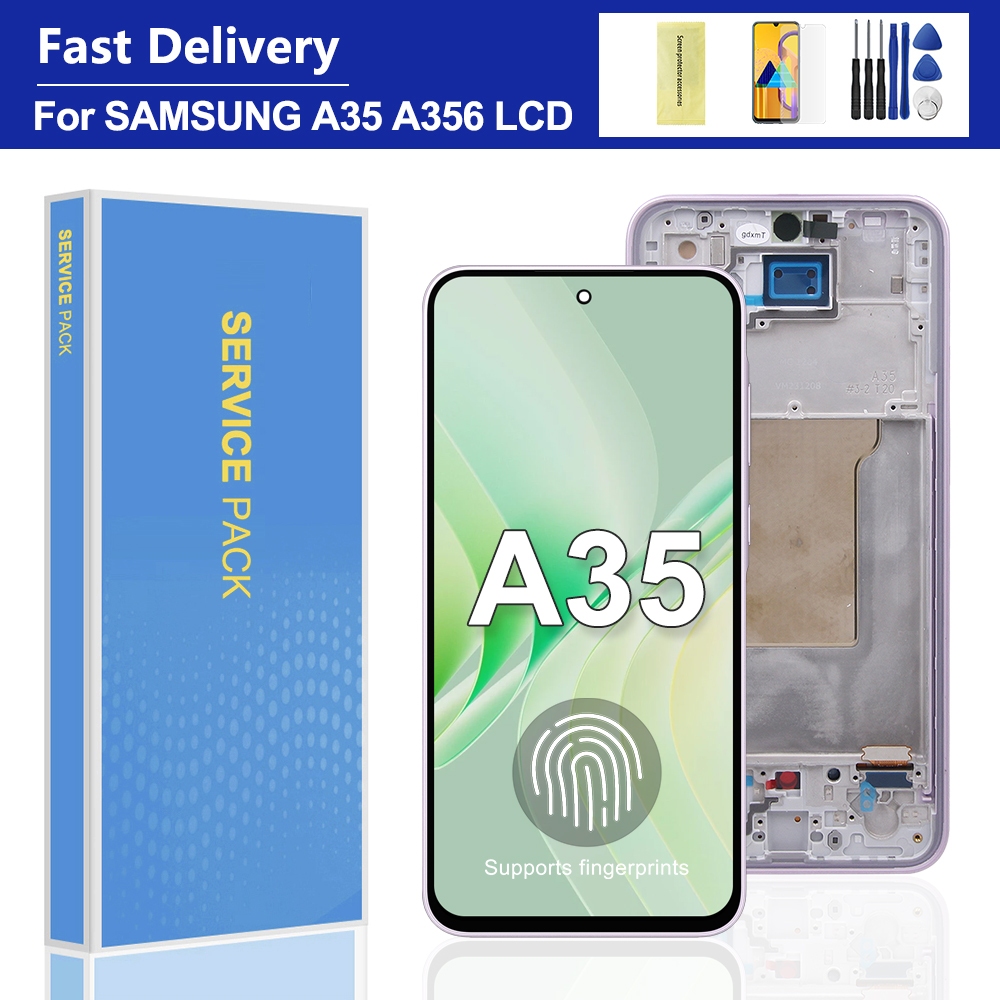 AMOLED For Samsung Galaxy A35 5G LCD SM-A356B A356E A356B/DS Display ...