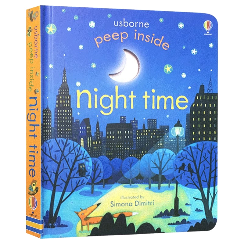 Usborne Peep Inside Night Time Board book | Shopee Philippines
