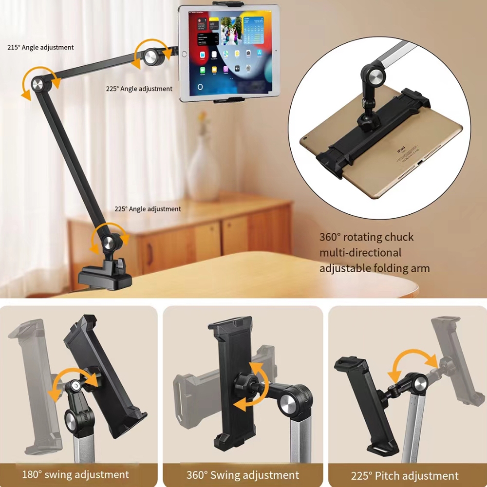 Cantilever tablet stand lazy bracket cell phone tablet stand desktop ...