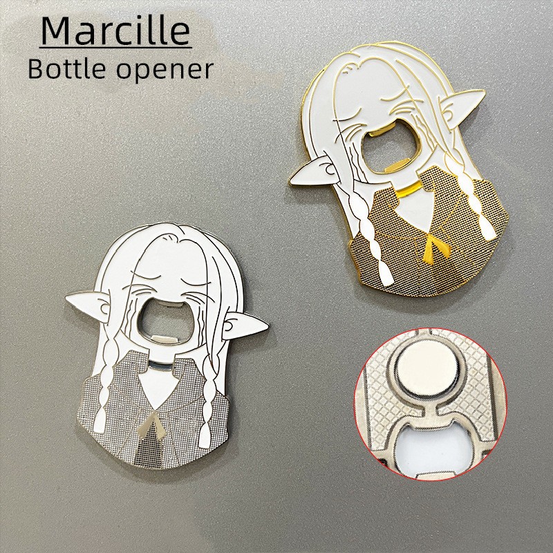Marcille Bottle opener Anime Delicious in Dungeon Merch Refrigerator ...
