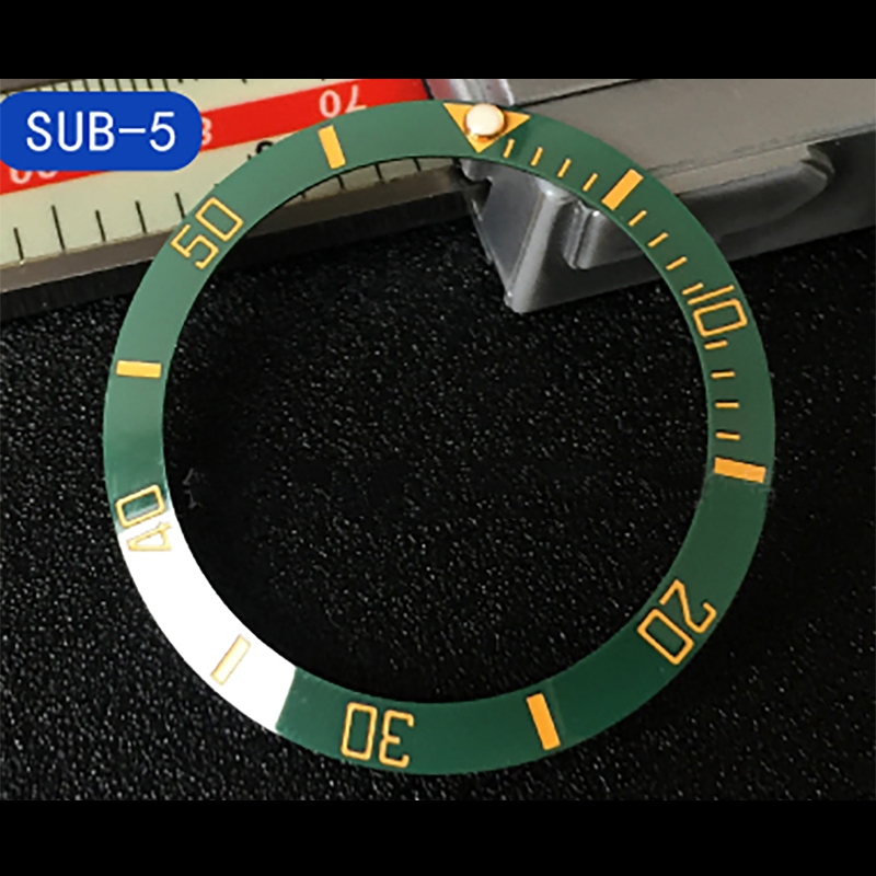 Replacement Engraved Modified Watch Ceramic Bezel Insert For Seiko ...