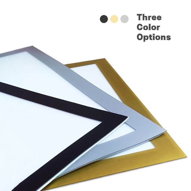 Self-Adhesive Paper Information Display Frame Magnetic Display Board Wall Mounted Frame A4 ...