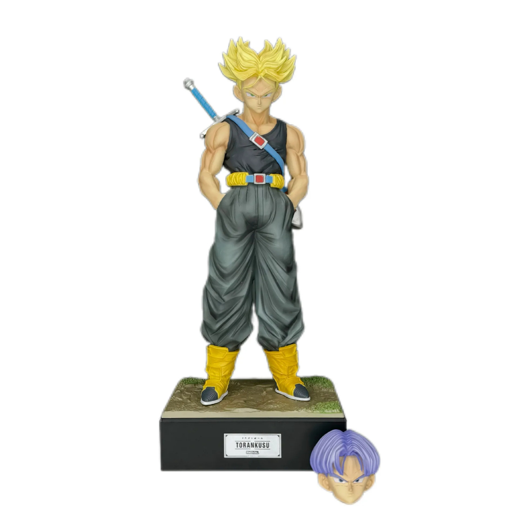 Dragon Ball Infinity Z Warriors Infinite Trunks Dual Head Sculpt Anime ...