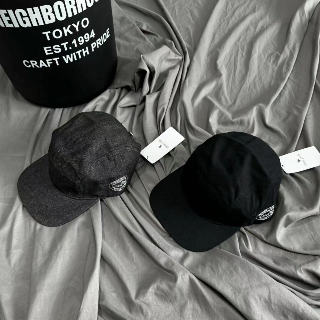 Snowpeak Snow Peak Denim Denim Flat Brim Baseball Cap.Two-color Male ...