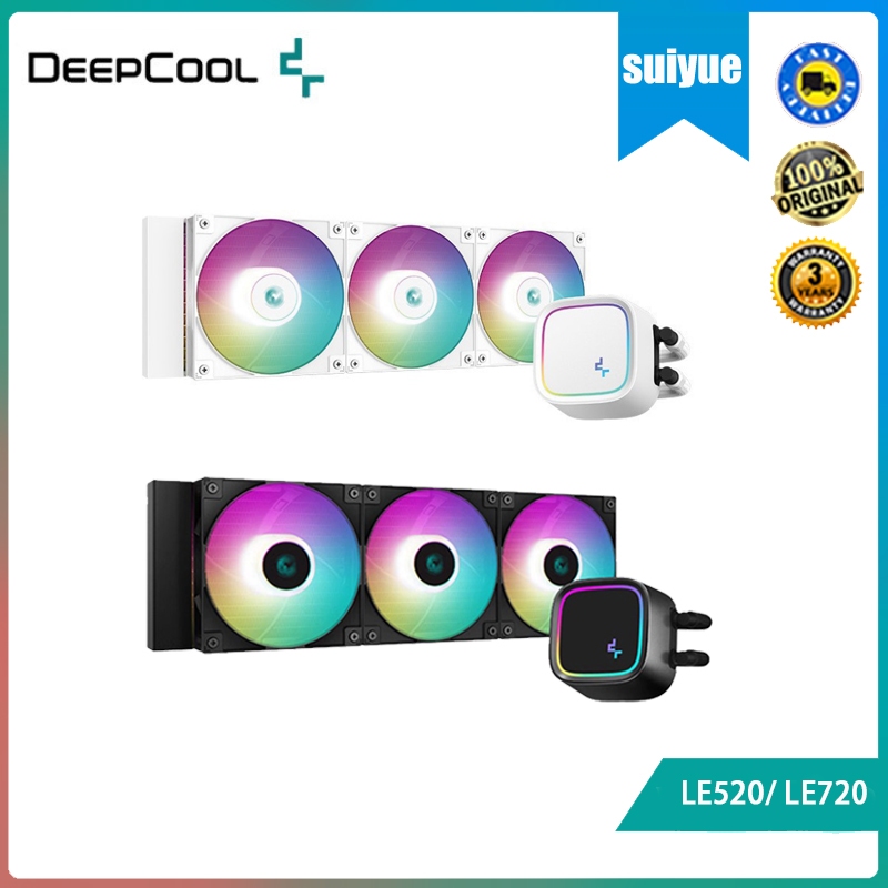Deepcool LE520 and LE720 AIO cpu Liquid Cooler| Hydro Bearing| Aluminum ...