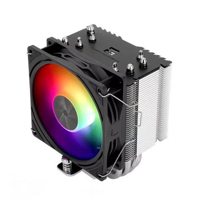Thermalright AX90 SE ARGB Radiator 4 Heat Pipe CPU Air-cooled Heatsink ...