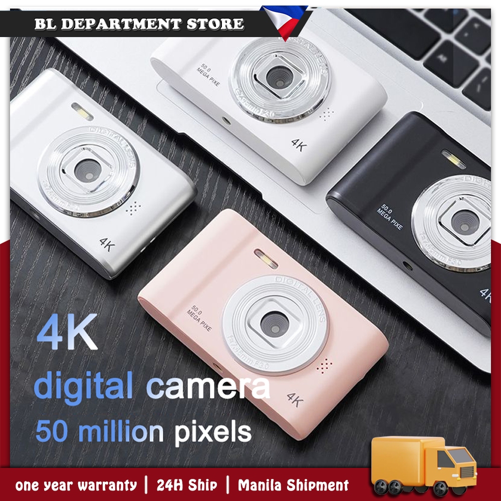 4k digi cam Beginner's camera Mini Autofocus Camera digital camera for ...